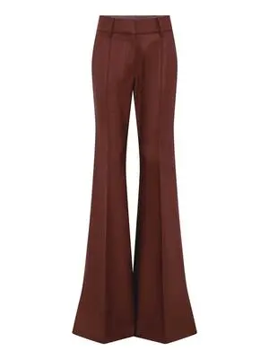 GABRIELA HEARST Rhein Wool Cashmere Flannel Flare Pant