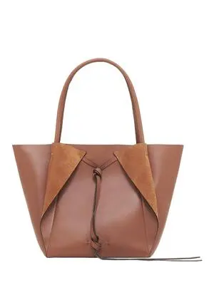 Gabriela Hearst Marija Tote Bag In Nappa Leather - Cognac