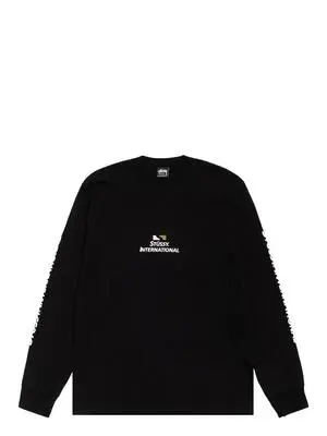 StÜssy International Long-sleeve Tee - Black