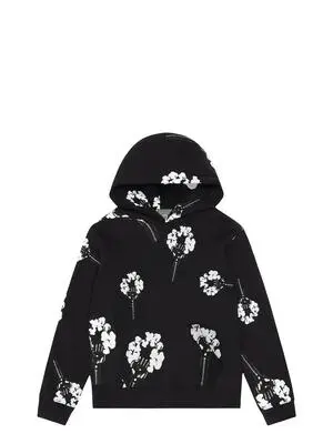DENIM TEARS X Hardies Tears Fist Wreath Hoodie - Black