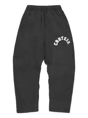 CORTEIZ Colly Arch Open Hem Pants - Black
