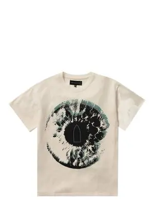 WHO DECIDES WAR BY EV BRAVADO Eye T-shirt - Cream