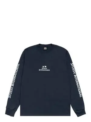 StÜssy International Long-sleeve Tee - Blue