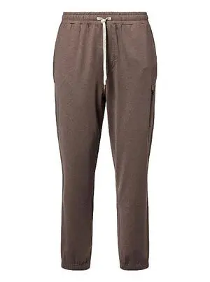 Vuori Sunday Performance Stretch-jersey Jogging Bottoms Xl Huckleberry Heather