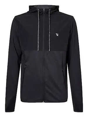 Vuori Stretch-jersey Track Jacket - Black