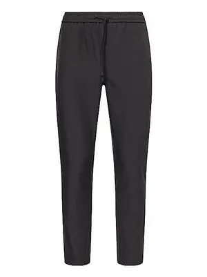 NOBL Hudson Drawstring Woven Trousers - Black