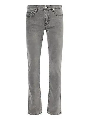 FRAME L'homme Slim-fit Stretch-denim Jeans - Shatter
