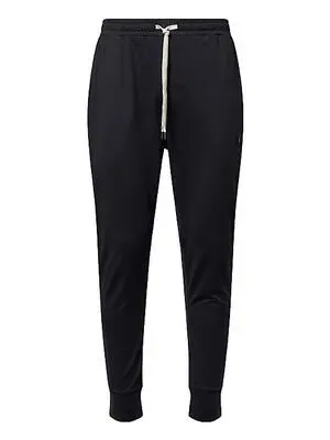 Vuori Sunday Performance Stretch-jersey Jogging Bottoms - Black
