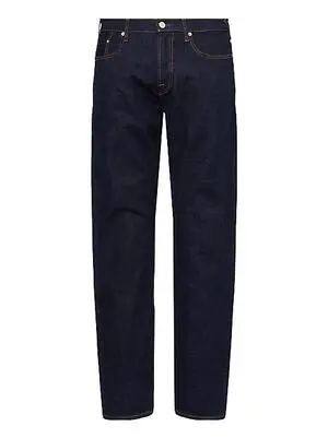 Paul Smith Tapered-fit Dark-wash Denim Jeans - Blue