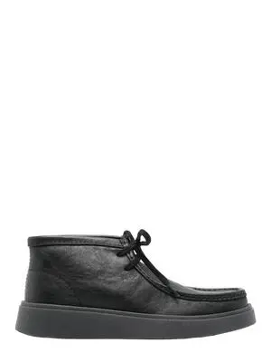 CLARKS Leather Lace-Up Boots