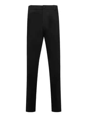 Moncler Logo-patch Trousers - Black