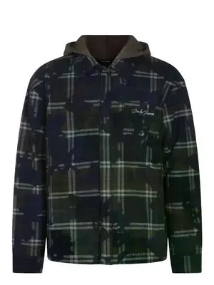 DAILY PAPER The Patched Check Shirt - Blue