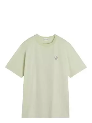 Maison Kitsuné Barista Fox Patch T-shirt - Green