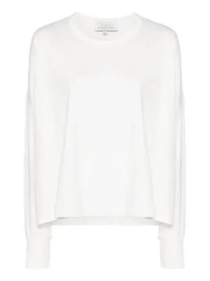 Studio Nicholson Jersey Long Sleeve T-shirt - White