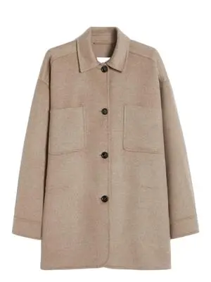 Max Mara Cashmere Shirt Jacket - Sand