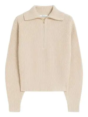 Max Mara Wool And Cashmere Jumper - Beige