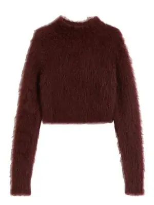 Max Mara Mohair Knit Jumper - Cherry