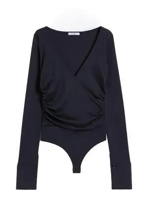 Max Mara Wool Jersey Bodysuit - Ultramarine