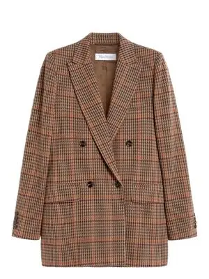 MAX MARA Max Mara Prince Of Wales Blazer
