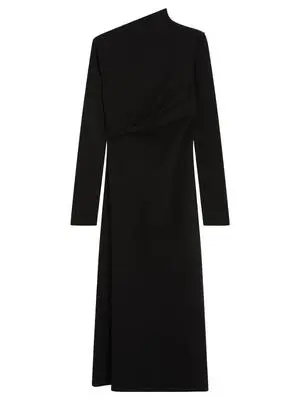 Max Mara Long Jersey Dress - Black