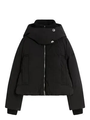 Max Mara Water-repellent Down Jacket - Black