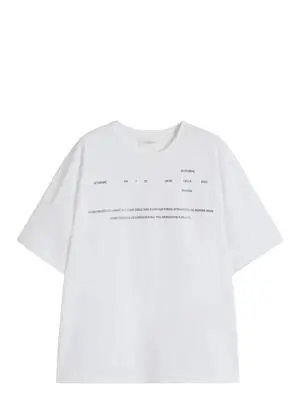 Max Mara Printed T-shirt - Optical White