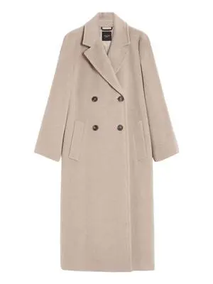 Max Mara Wool And Alpaca Double-breasted Coat - Turtledove