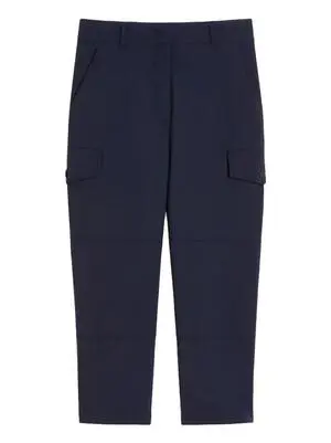 MAX MARA Tech Wool Carrot Trousers