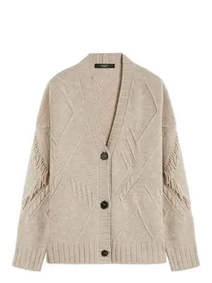 Max Mara Wool Knit Cardigan - Sand