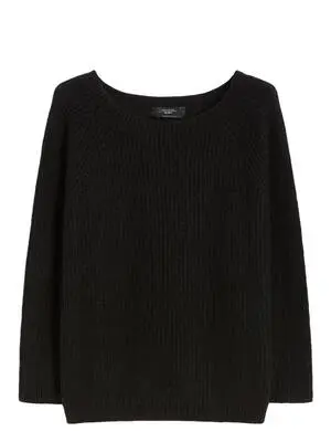 Max Mara Mohair-blend Knit Jumper - Black