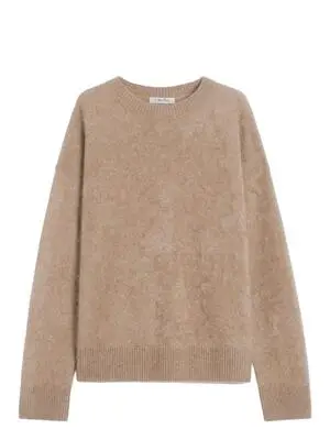 Max Mara Brushed Cashmere Jumper - Beige