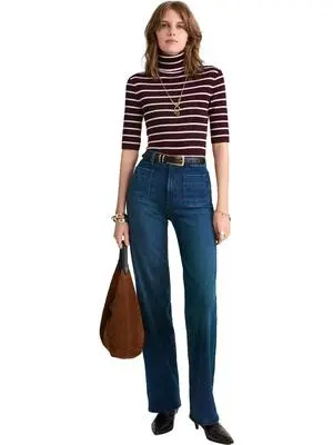 Madewell The Emmett Wide-leg Jean - Nighthawk Wash