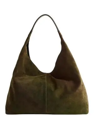 Madewell The Mylie Large Shoulder Bag Dark Olive