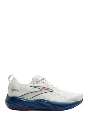 Brooks Glycerin 22 Athletic Sneakers - Grey/navy Blue Peony/fiery Red