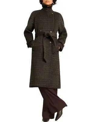 HOBBS LONDON Peterson Coat - Brown Multi