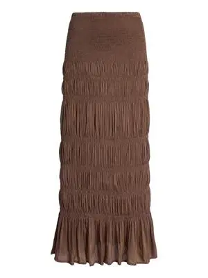 BY MALENE BIRGER Ilona Maxi Skirt - Brown