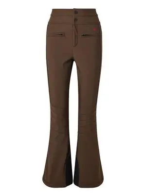 Perfect Moment Aurora Embroidered Bootcut Ski Pants - Brown