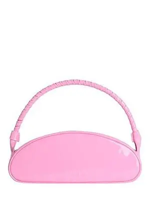 MSGM Calfskin Baguette Bag - Pink