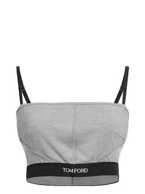 TOM FORD Crop Top - Grey