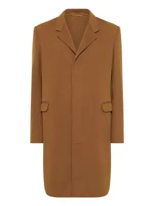 Gabriela Hearst Peter Recycled Cashmere Pea Coat - Yellow Ochre