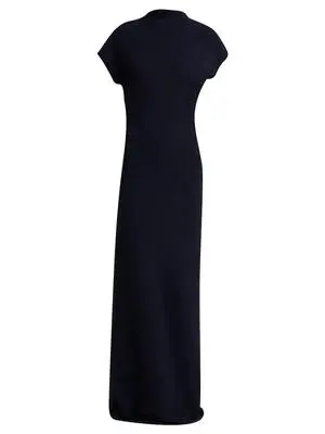 Proenza Schouler Boiled Wool Maxi Dress - Navy