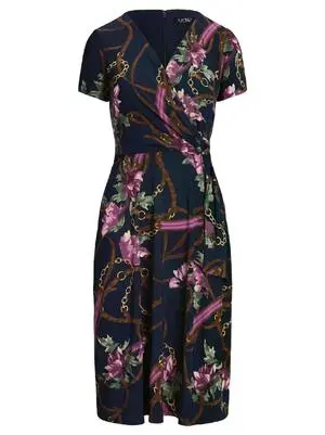 Ralph Lauren Floral-print Dress - Blue