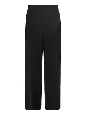 Max Mara Savio Elasticated-waist Trousers - Black
