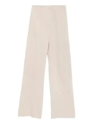 Nanushka Wide Leg Trousers - Neutrals
