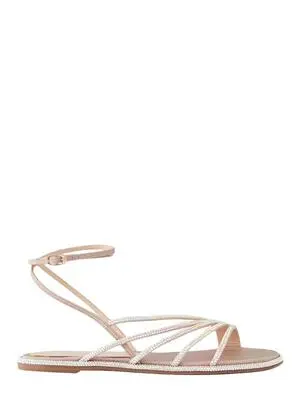 LE SILLA Scarlet Embellished Sandals - Neutrals