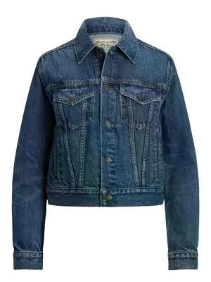 Polo Ralph Lauren Cotton-blend Denim Trucker Jacket - Blue