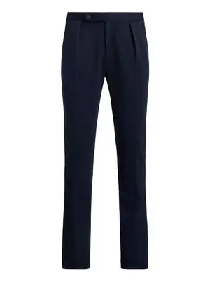 Ralph Lauren Pleated-front Trousers - Blue