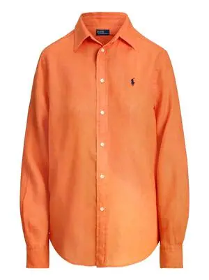 Polo Ralph Lauren Button-fastening Long-sleeve Shirt - Orange