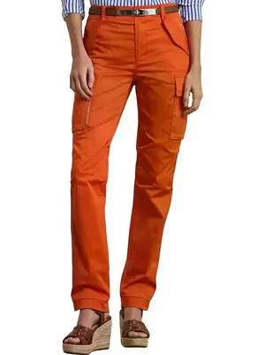 Ralph Lauren Cargo-pocket Trousers - Orange