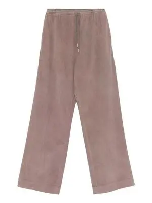 BRIGLIA 1949 Drawstring Corduroy Trousers - Brown